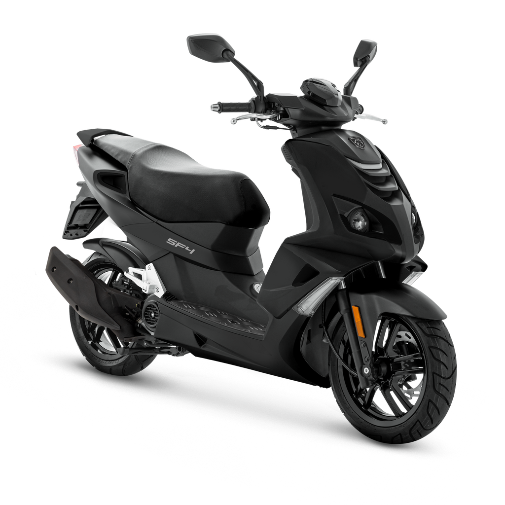 Peugeot Speedfight 4-takt Mad Black Euro 5+ – Moped & Scooterproffsen